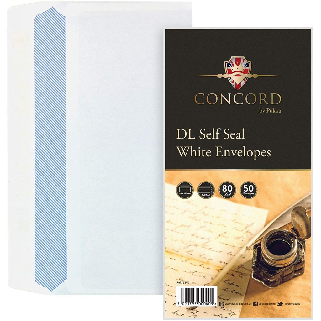 Concord Self Seal White DL Envelopes – Deliver Blantyre