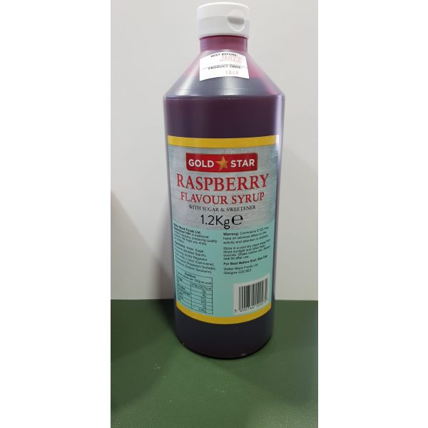 Gold Star Raspberry Sauce 1.2kg – Deliver Blantyre