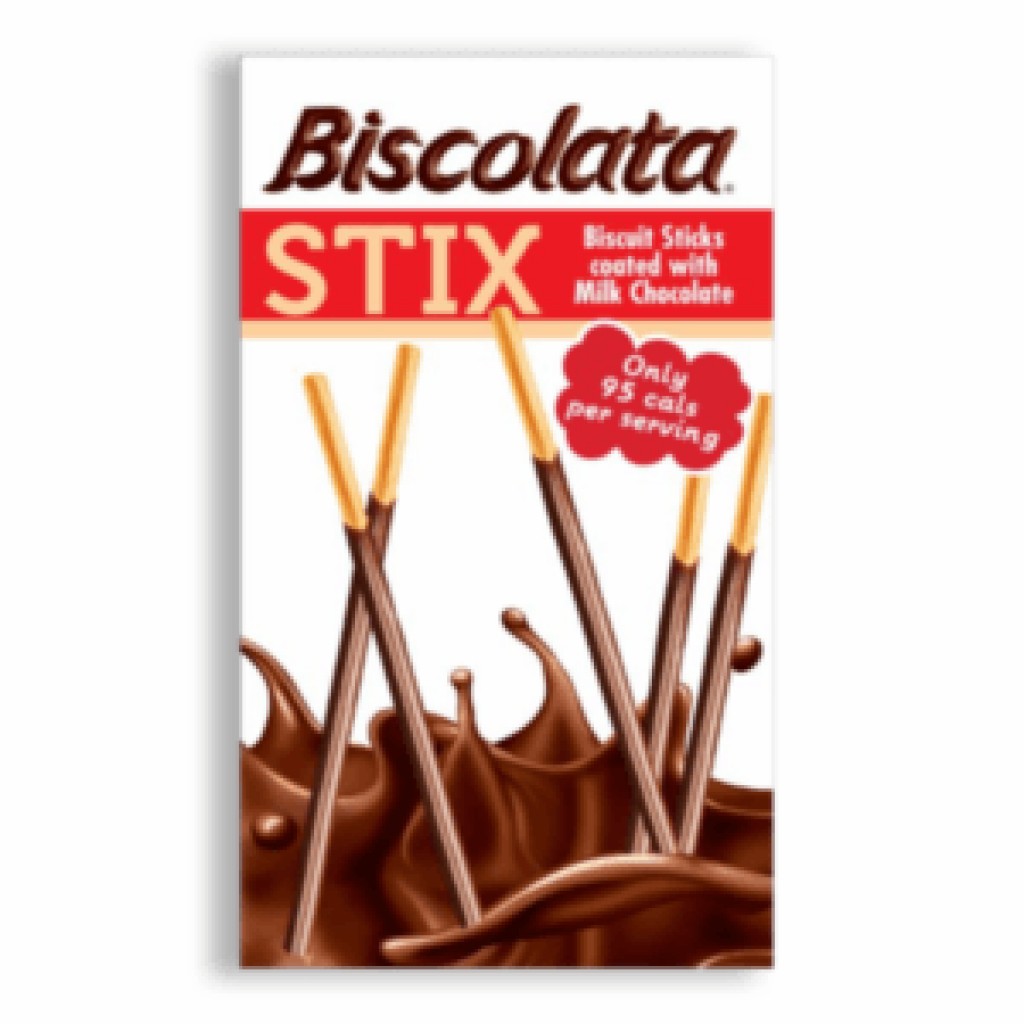 Biscolata Stix Biscuit Sticks Coated with Milk Chocolate 40g – Deliver ...